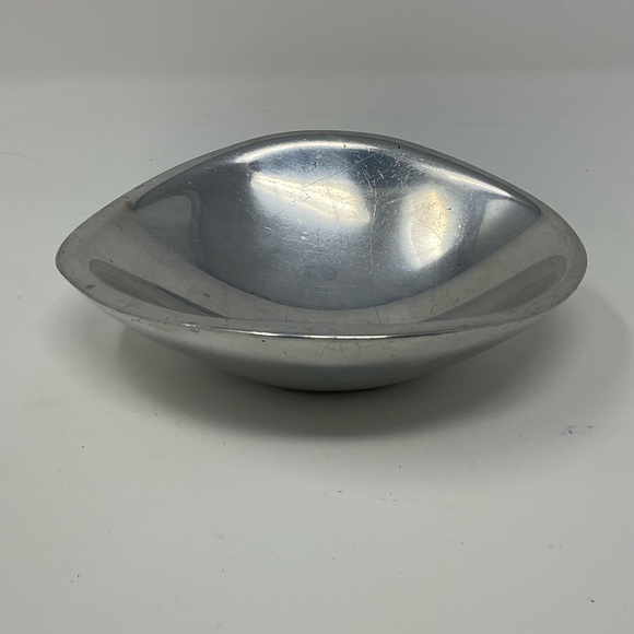 Nambe | Accents | Vintage Nambe Butterfly Bowl 579 Stainless Steel ...